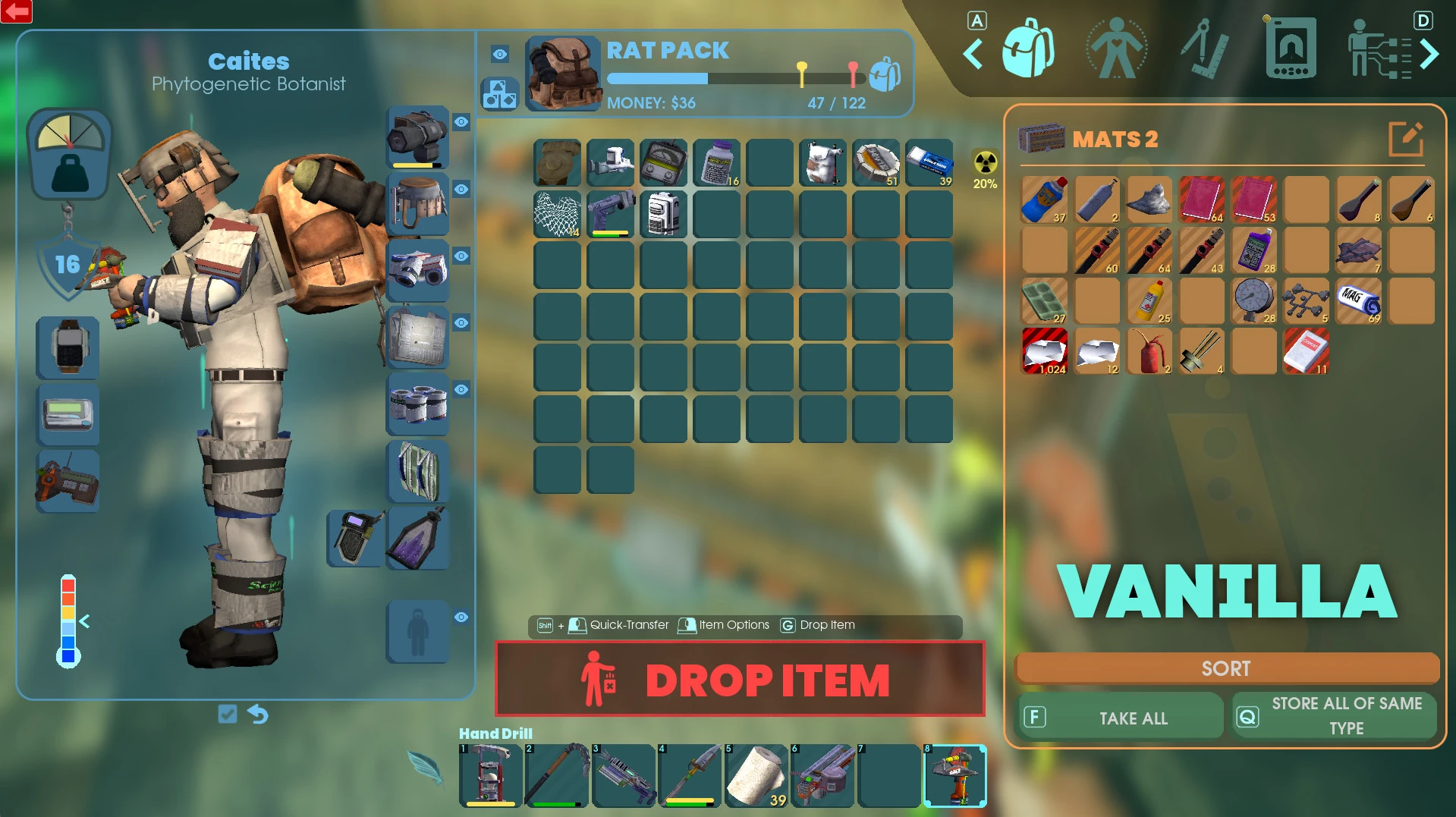 Abiotic Factor Better Storages and More Stackables (for 1.1) Explained ...